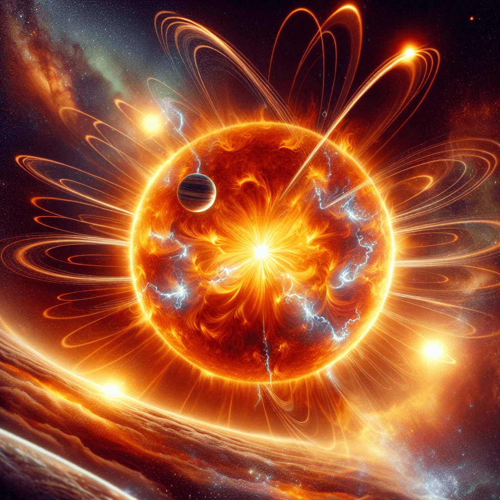 Hur påverkar solens magnetfält vårt solsystem? - STARMATE